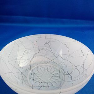 vintage original | Dining | Vintage Mid Century Set Of 3 Frosted Glass ...